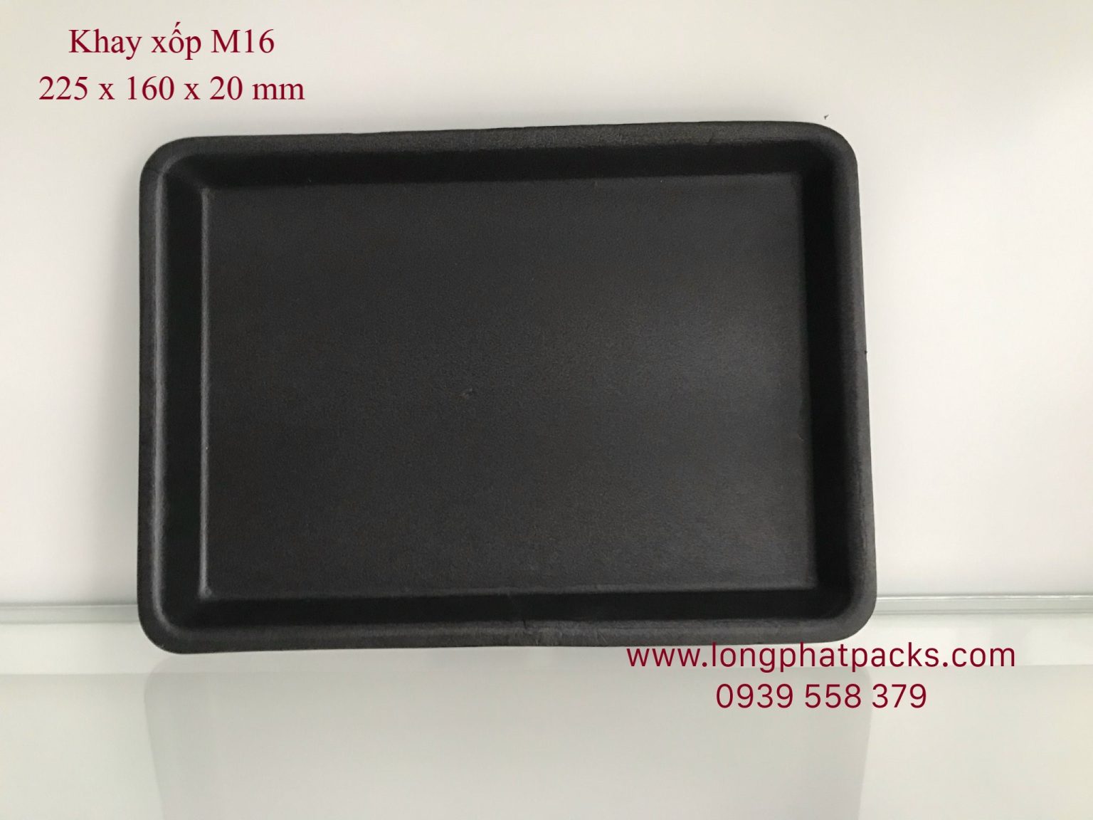 KHAY XỐP M20 TRẮNG - CÔNG TY BAO BÌ LONG PHÁT