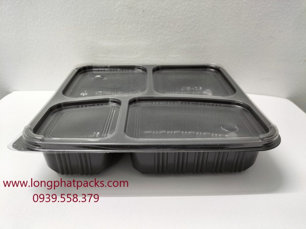 HỘP CƠM 4 NGĂN JB26 - BAO BÌ LONG PHÁT